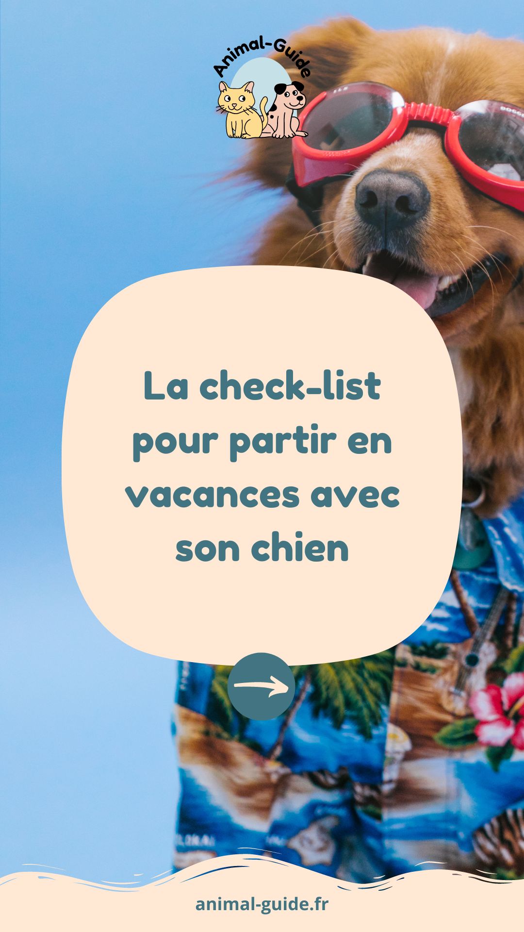 La check-list pour partir en vacances avec son chien - Animal guide
